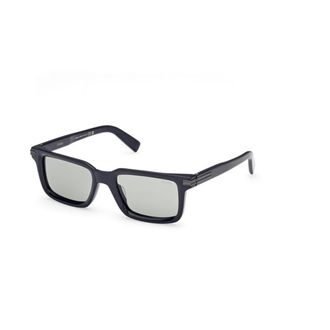 Ermenegildo Zegna Ez0249 90N Sonnenbrille - - Accessories - Herren - Blau - 53 MM