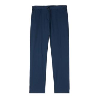 Oltre Chino-Hose aus Baumwolle - - Trousers - Damen - Blau - S