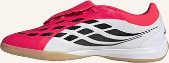 adidas Predator Pro Fussballschuh, Hallenb&ouml;den, Umschlagbare Zunge rot