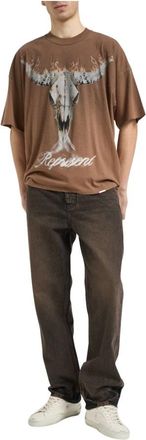 Represent Represent, Homme, Tops, Brun, Taille: XL British Cowboys T-Shirt