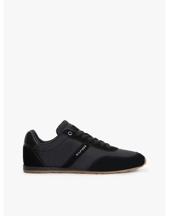 Tommy Hilfiger Baskets basses en textile - Noir