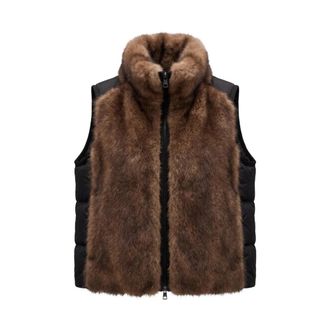Moncler Tadorne Weste - - Jackets - Damen - Schwarzk - S