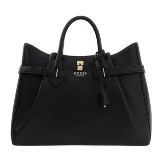 Guess Femme, Sacs, Noir, Taille: ONE Size Noelle Girlfriend Satchel