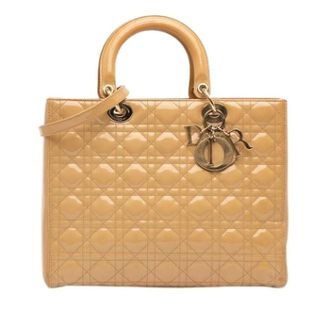 Dior Pre-owned Lady Dior - Femme - Pre-owned - Beige - Taille: ONE Size