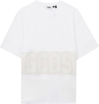 GCDS Gcds, Homme, Tops, Blanc, Taille: L Gcds T-shirts et Polos