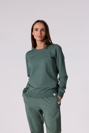 Jott Sweat col rond Vert sauge Maida - Taille S
