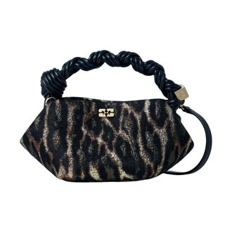 Ganni Femme, Sacs, Brun, Taille: ONE Size Mini Sac &agrave; main Bou