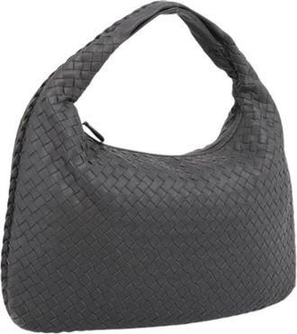 Bottega Veneta Sac bandouli&egrave;re vintage Pre-owned - Femme - Pre-owned - Gris - Taille: ONE Size