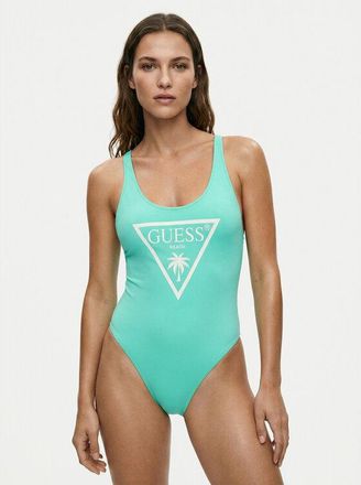 Guess Badeanzug E6GJ43 KF442 Gr&uuml;n