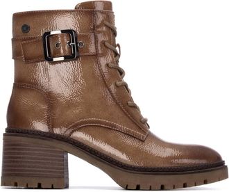 Xti Militärische Stiefel Damen Beige - Bequeme und vielseitige Schuhe - Casual Mode - Modell 14427502 (Größe 36)