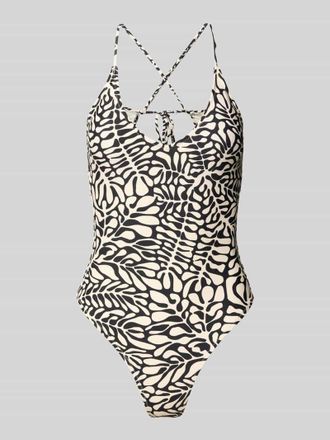 Barts Badeanzug mit abgerundetem V-Ausschnitt Modell NASSA