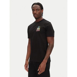 Volcom T-Shirt Catv A3512552 Schwarz Classic Fit