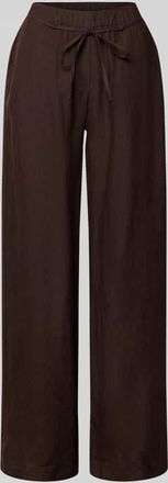 M.A.C Leinenhose mit Bindeg&uuml;rtel Modell Chiara