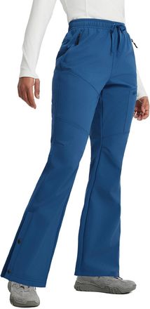Baleaf Damen Wanderhose Thermohose Softshellhose Wasserabweisend Winddicht Outdoorhose Themohosen Skihose Winter Kobaltblau XXL