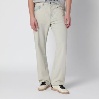 Golden Goose Light Sand denim trousers