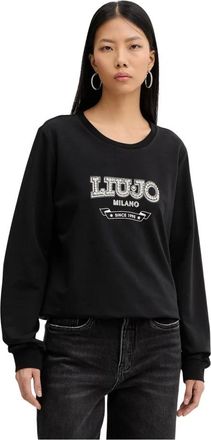 Liu Jo Damen, Sweatshirts & Hoodies, Schwarzk, XSGr&ouml;&szlig;e