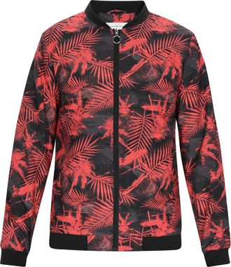 Mymo Jacke M&auml;nner rot mehrfarbig