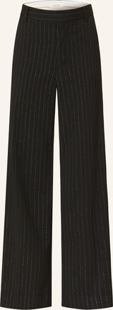 Part Two Marlenehose Vanillapw Mit Glitzergarn schwarz