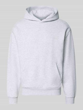 Review Relaxed Fit Hoodie aus Baumwoll-Mix mit Label-Detail