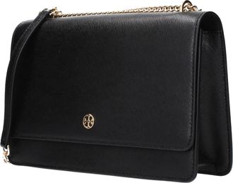 Tory Burch Leather Crossbody Bag - Black