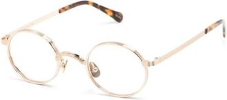 Moscot unisex, Accessoires, Jaune, Taille: 44 MM Moyel OPT Gold Optical Frame
