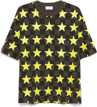 Off-white Stars AO Skate T-Shirt - Gr&uuml;n