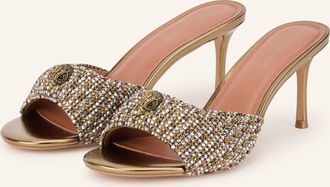 Kurt Geiger Mules Mit Schmucksteinen beige