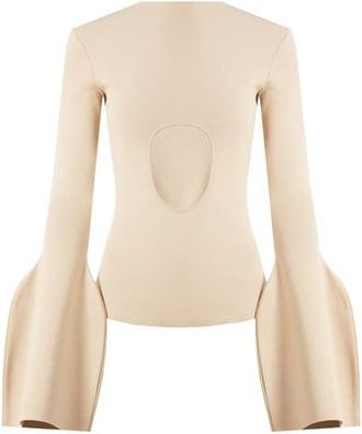 A.W.A.K.E. Pull ajour&eacute; en viscose