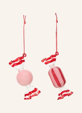 Broste Copenhagen Broste Copenhagen 2er-Set Dekoanh&auml;nger Candy pink