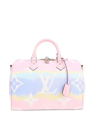 Louis Vuitton sac port&eacute; &eacute;paule Speedy Escale 30 - Rose
