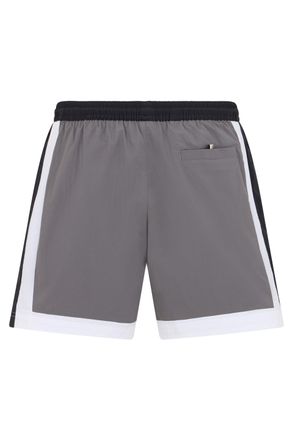 HUGO BOSS Mens Nylon Shorts Grey Polyamide