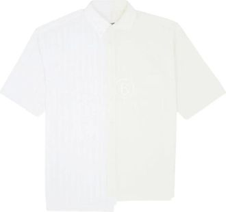 Maison Margiela Homme, Chemises, Blanc, Taille: S Chemise &agrave; manches courtes