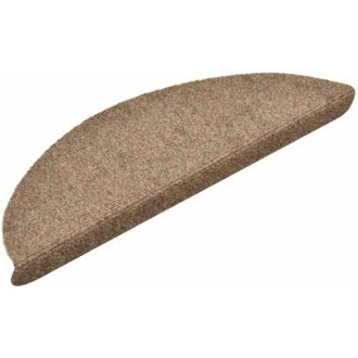 vidaXL Stufenmatten Selbstklebend 30 Stk. Creme 56x17x3 cm - Vidaxl