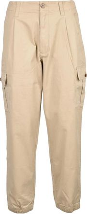 Sun 68 Femme, Pantalons, Beige, Taille: 40 FR Cargo Pantalons