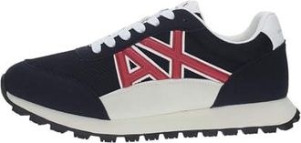 A|X Armani Exchange Drop, Basket Homme, Deep Navy+Cardinal