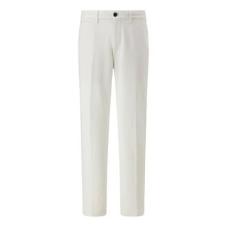 Boggi Milano Homme, Pantalons, Blanc, Taille: W38 Pantalon en Coton Stretch