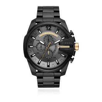 Diesel Mega Chief Chronograph - - Accessories - Herren - Schwarzk - ONE SIZE