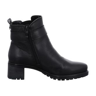Ara Ronda Damen Stiefelette mit dekorativer Schnalle - - Shoes - Damen - Schwarzk - 36 1/2 EU