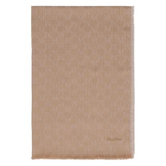 Max Mara Magico Schal aus reiner Schurwolle - - Accessories - Damen - Braun - ONE SIZE