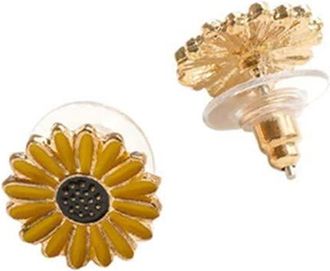 Generic Boucles doreilles de Tournesol de Mode Bijoux de Tournesol de temp&eacute;rament de dameDurabilit&eacute;