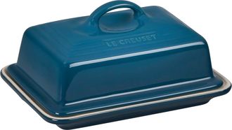 LE CREUSET Le Creuset Steinzeug Butterdose, 900 g, 17 x 12.5 x 9 cm, Deep Teal