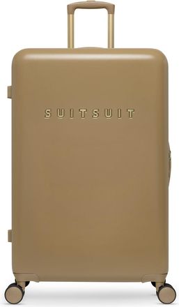 SuitSuit Koffer Gro&szlig; 76 cm - Hartschalen Reisekoffer mit Rollen - TSA-Schloss - 94 L - Fusion Iced Coffee