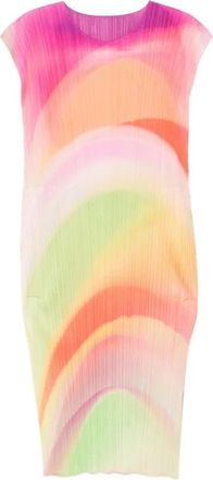 Issey Miyake Femme, Robes, Multicolore, Taille: 44 FR Groove Dress