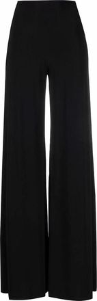 Norma Kamali Pantalons D&eacute;contract&eacute;s - Noir
