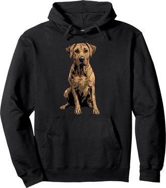Whyitsme Design Abbildung eines Rhodesischen Ridgeback-Hundes Pullover Hoodie