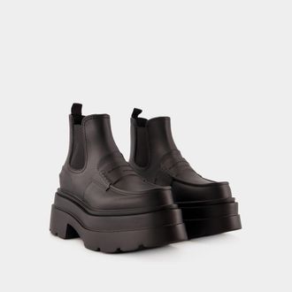 Alexander Wang Carter Platform Rain Stiefeletten - Alexander Wang - Gummi - Schwarz