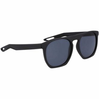 Nike Flatspot XXII Quadratischer Rahmen-Sonnenbrille f&uuml;r Herren (Matt Schwarz/Dunkelgrau)