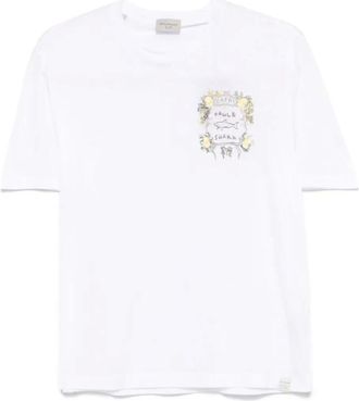 Paul & Shark Homme, Tops, Blanc, Taille: 2XL T-Chemises