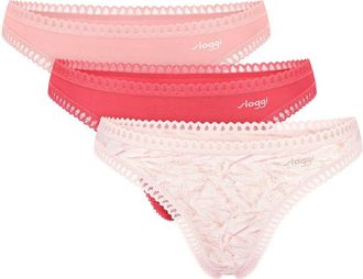 sloggi Femme String Paquet de 3 GO Crush String C3P