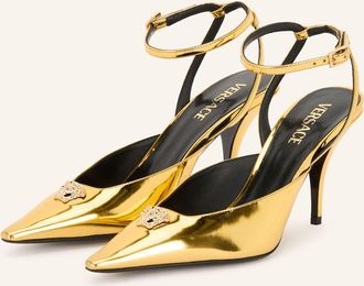 Versace Slingpumps gold